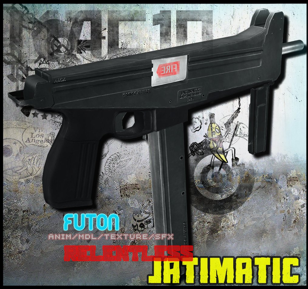 GG-95 PDW Jatimatic (mac10) Mod for Counter-Strike: Source | CS:S Mods