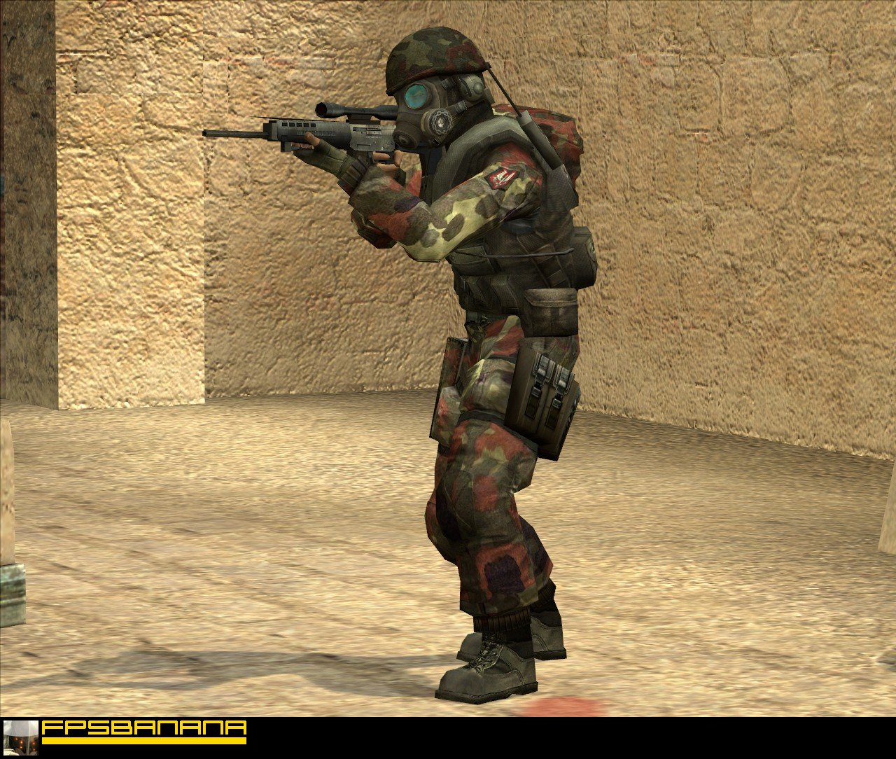 Flecktarn camo SAS Mod for Counter-Strike: Source | CS:S Mods
