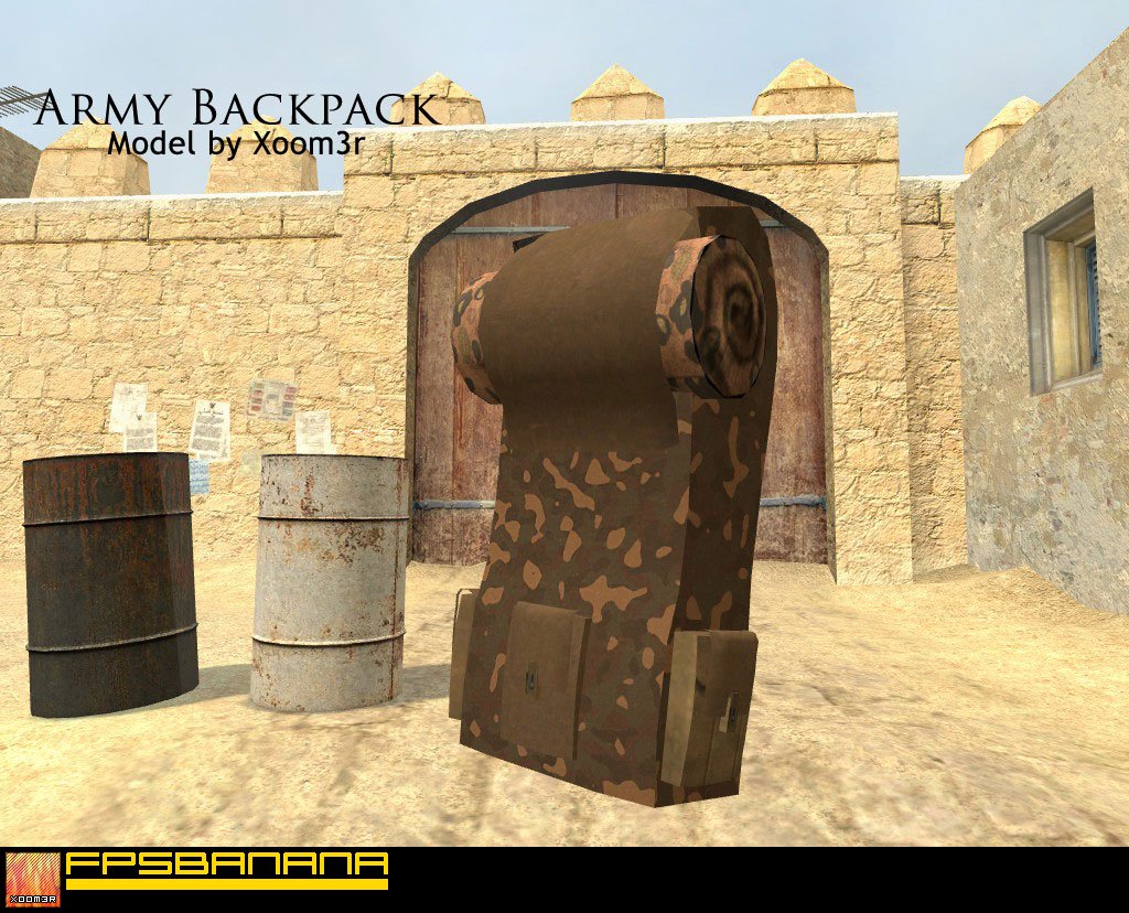 Army Backpack Mod for Garry's Mod | GMod Mods