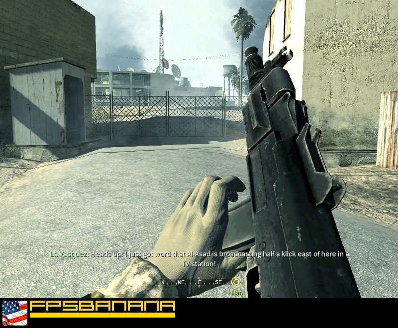 Clean AK-74u Mod for Call of Duty 4: Modern Warfare | CoD4 Mods