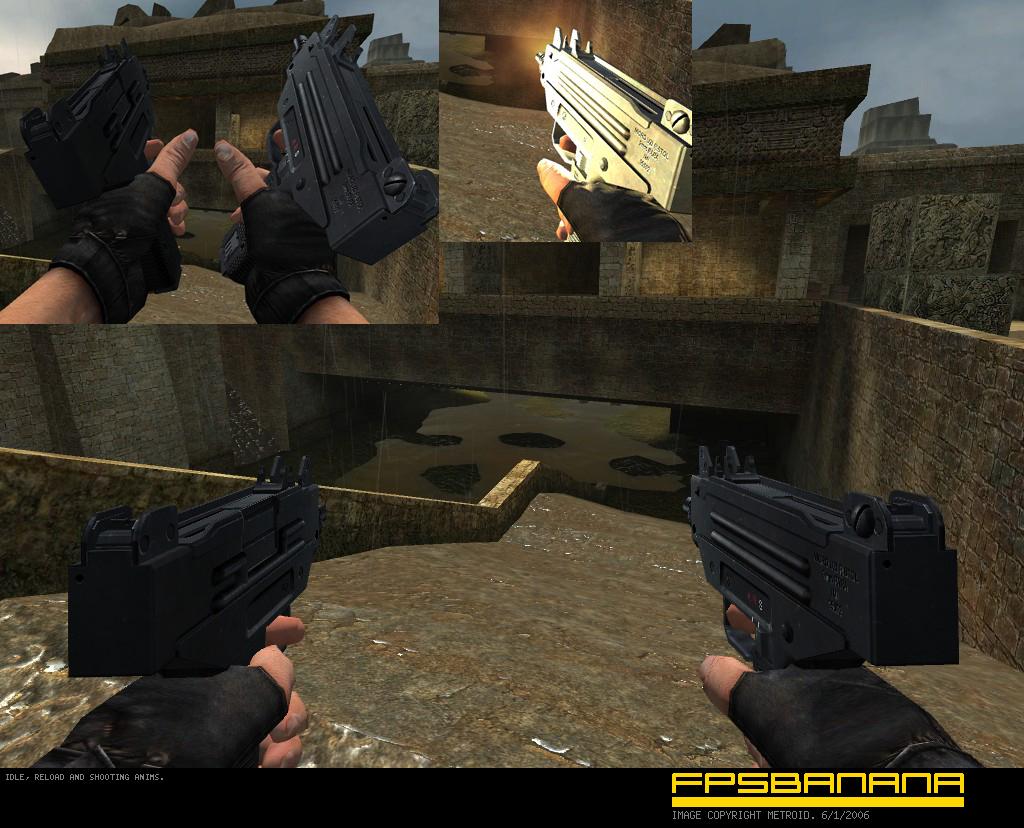 Snakes Dual Micro Uzi's [Counter-Strike: Source] [Mods]