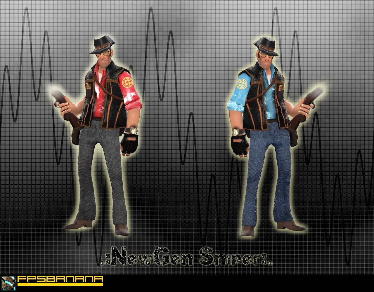 NewGen Sniper [Team Fortress 2] [Mods]