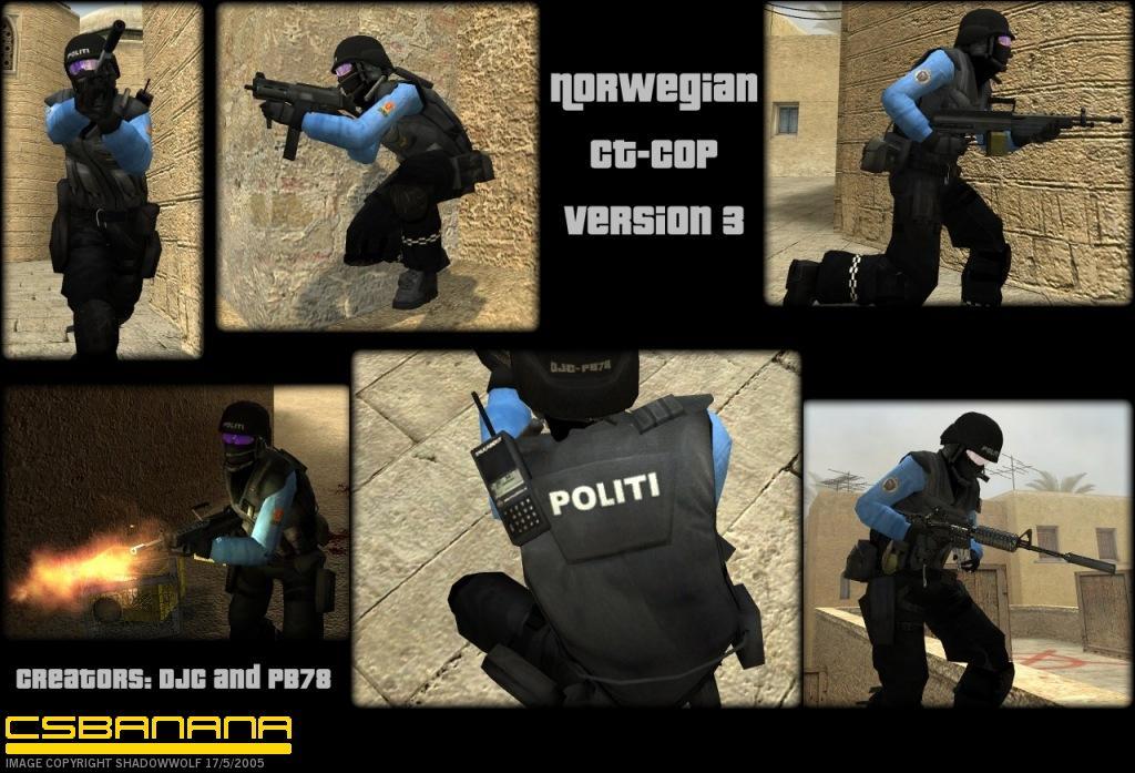 Norwegian Cop Mod for Counter-Strike: Source | CS:S Mods