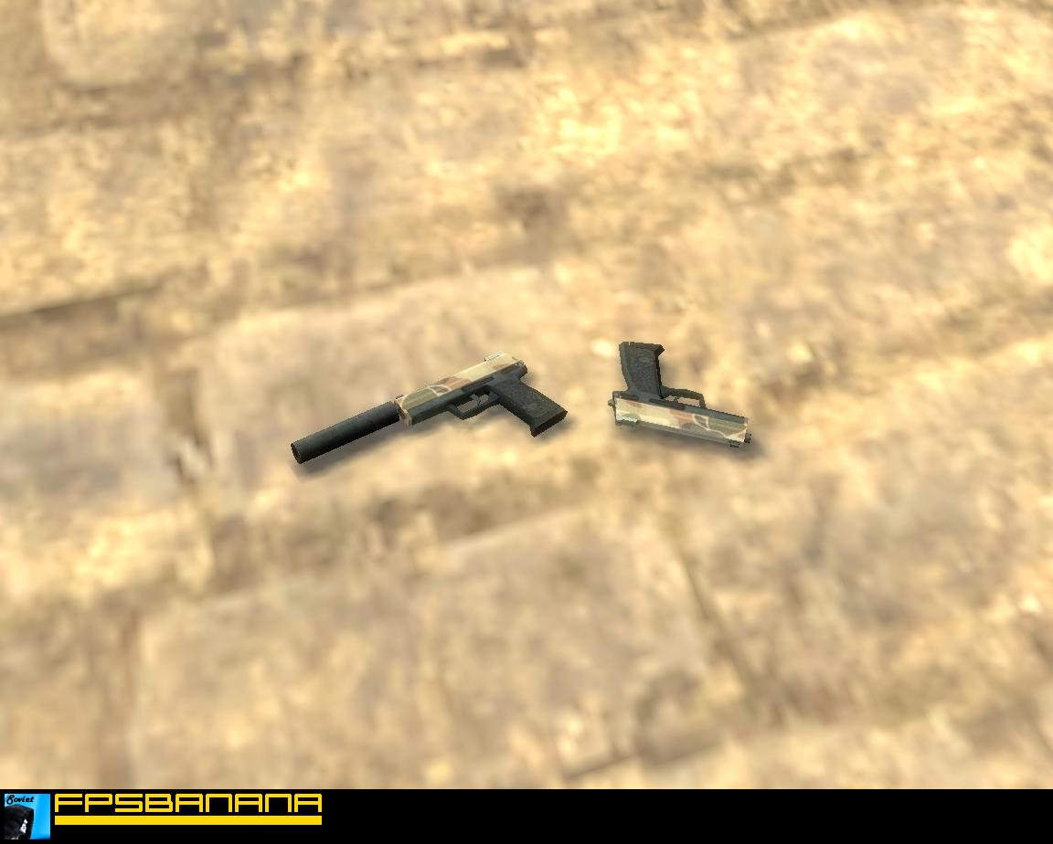 Desert Ops Camo Usp [Counter-Strike: Source] [Mods]
