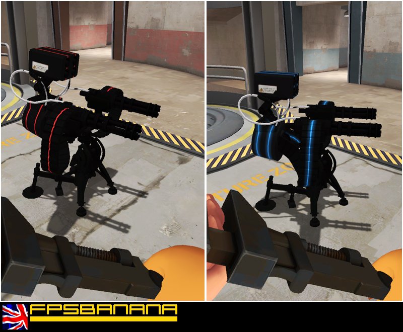 neon buildables *animated* Mod for Team Fortress 2 | TF2 Mods