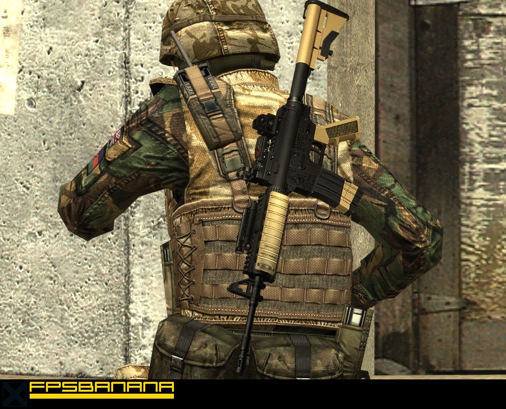 PMC Tan M4 Mod for Counter-Strike: Source | CS:S Mods