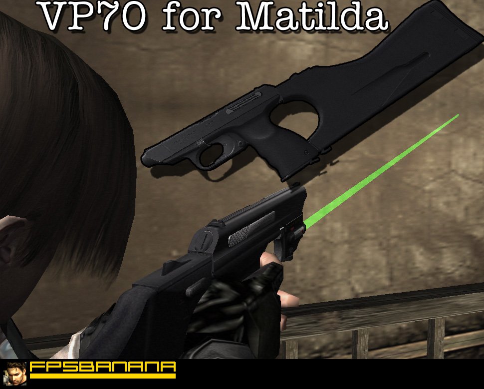 HK VP70 Matilda Mod for Resident Evil 4 | RE4 Mods