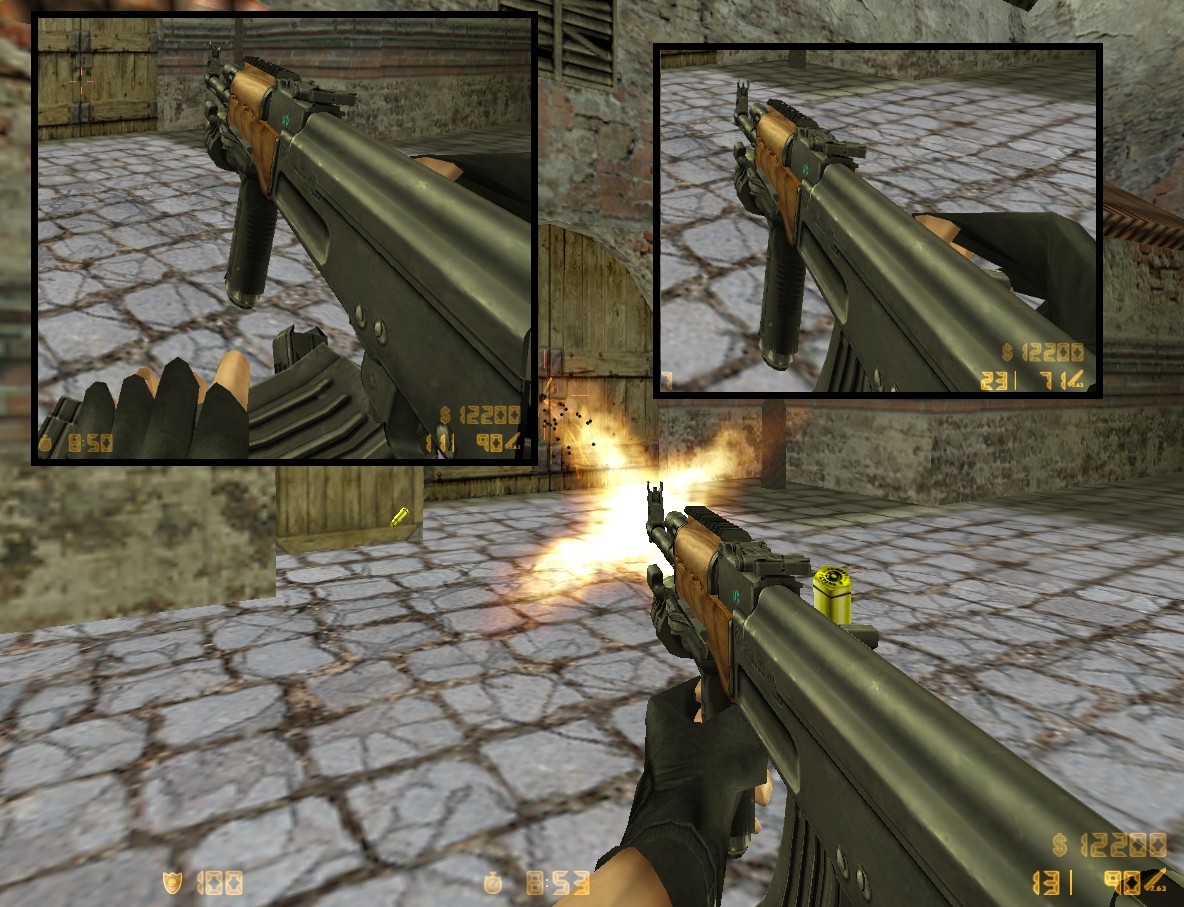 RK-74 Custom (With my origins) [Counter-Strike: Condition Zero] [Mods]