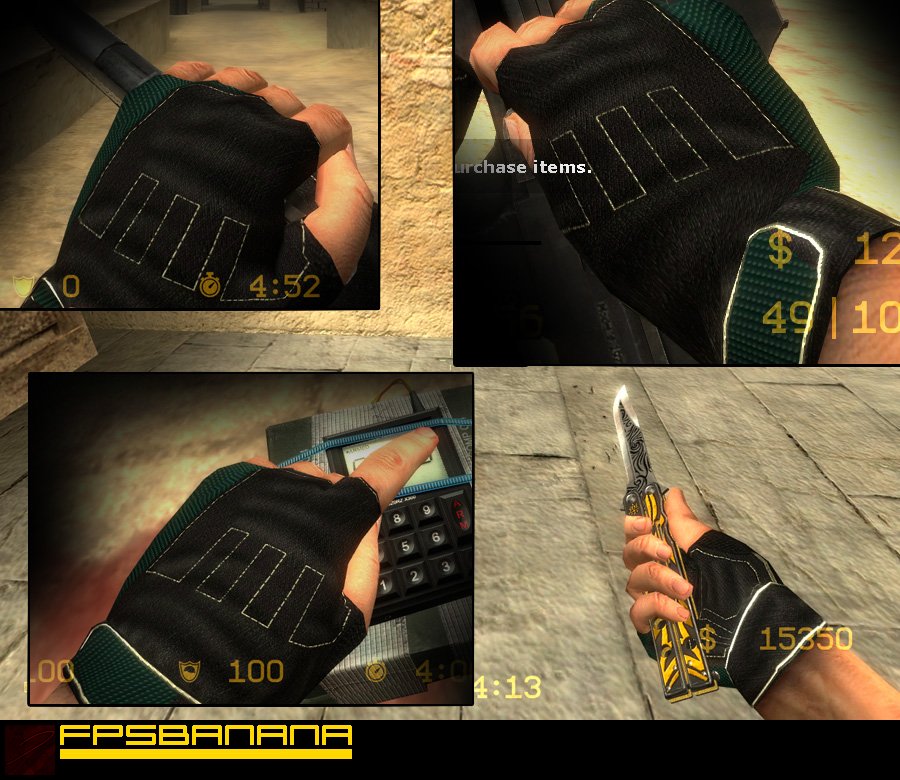 Candy Gloves - Job for a cowboy [Counter-Strike: Source] [Mods]
