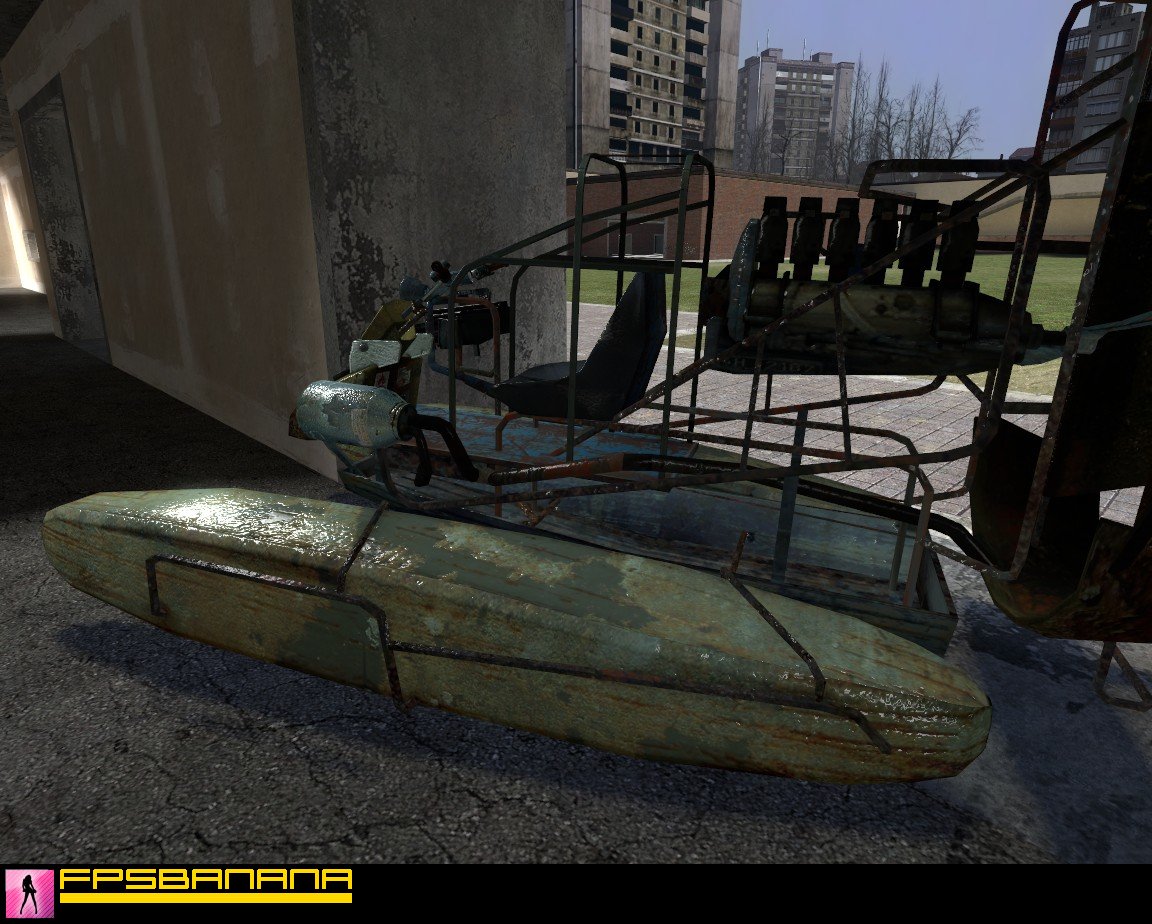 Gry's Wet Airboat (FF's High-Res) Mod for Half-Life 2 | HL2 Mods