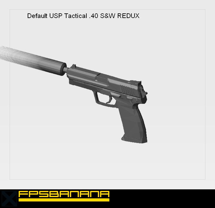 Default USP REDUX [Counter-Strike: Source] [Mods]