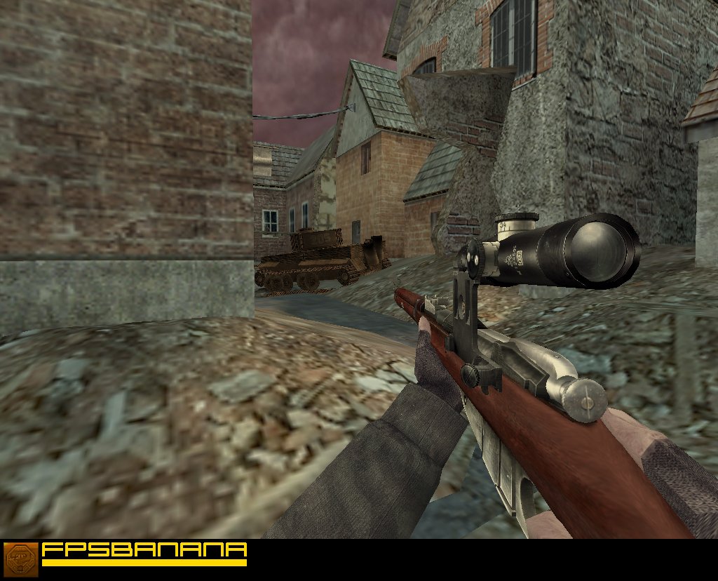 Scoped Mosin Nagant by Tank Commander Mod for Day of Defeat | DoD Mods