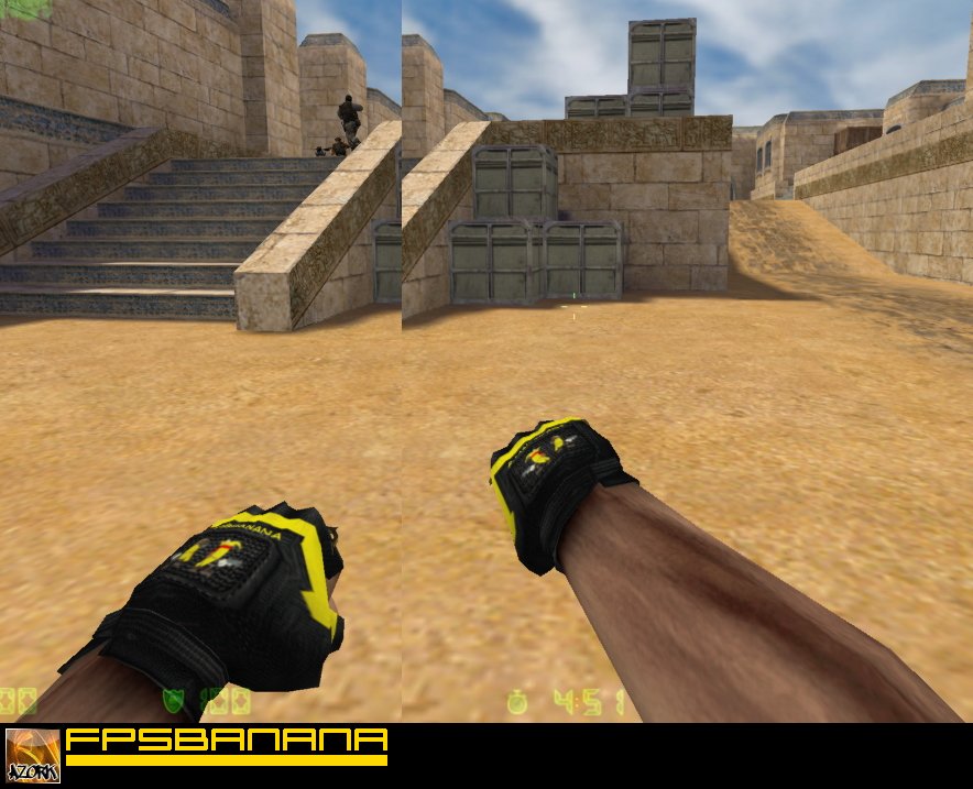 FPSBanana gloves Mod for Counter-Strike: Condition Zero | CS:CZ Mods