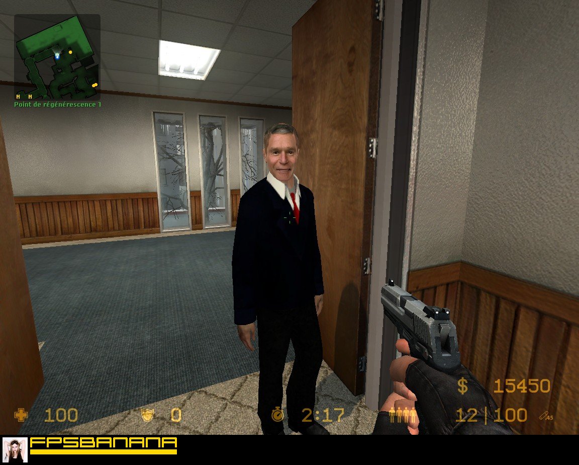 George W. BUSH [Counter-Strike: Source] [Mods]