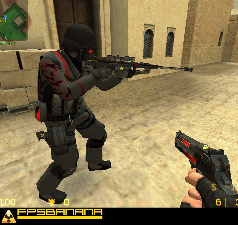 Carbon Warrior ANIMATED Mod for Counter-Strike: Source | CS:S Mods