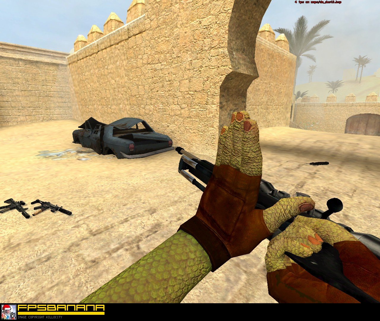 Lizard Man Hands V2 Mod for Counter-Strike: Source | CS:S Mods
