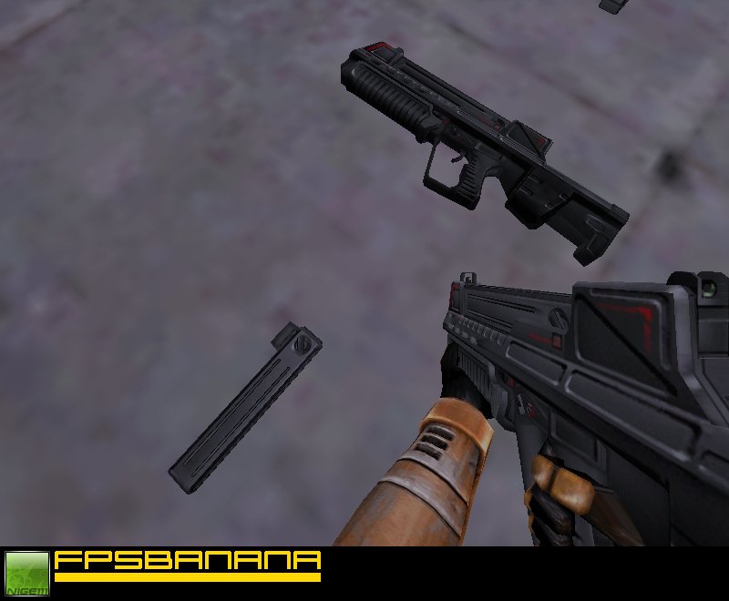 AR-20 Futuristic Assault Rifle Mod for Half-Life | HL Mods