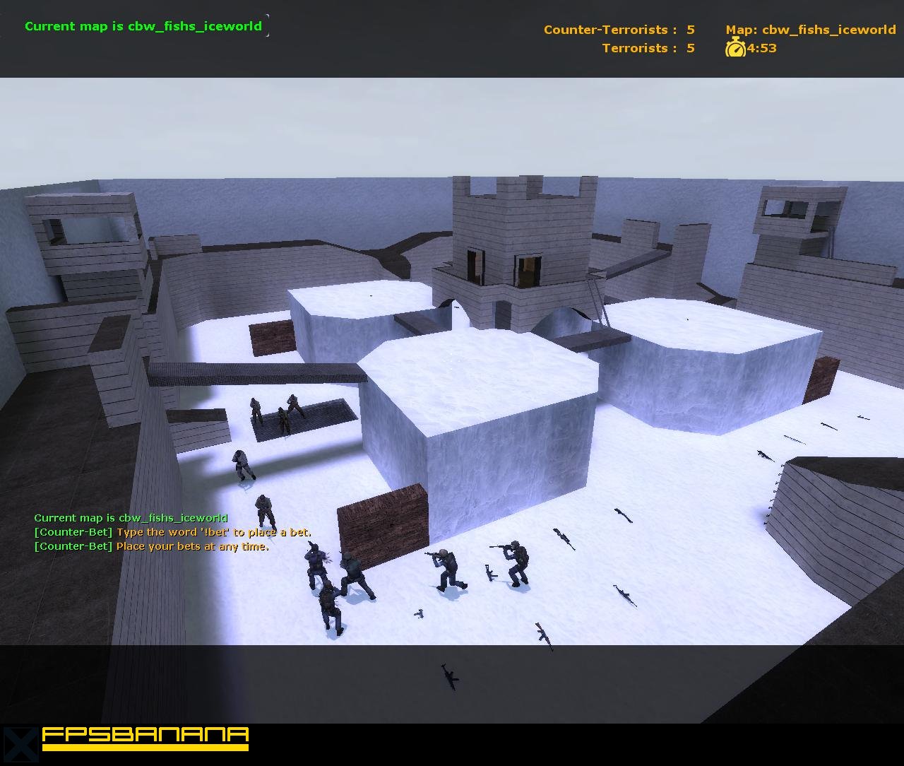 cbw_fishs_iceworld [Counter-Strike: Source] [Mods]