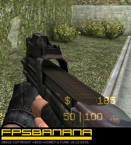 Camo P90 [Counter-Strike: Source] [Mods]