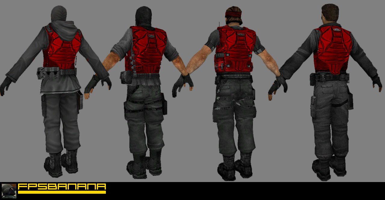 Colored "Noob" Player Pack Mod for Counter-Strike: Source | CS:S Mods