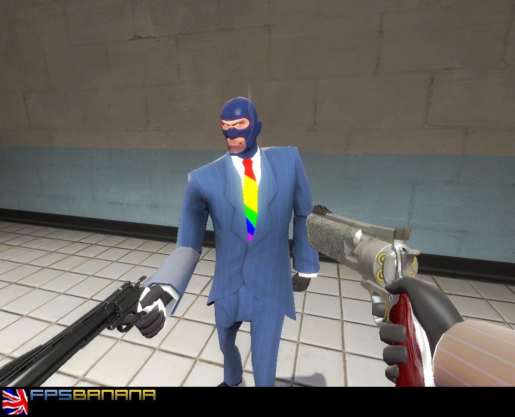 Rainbow Tie Spy Mod for Team Fortress 2 | TF2 Mods