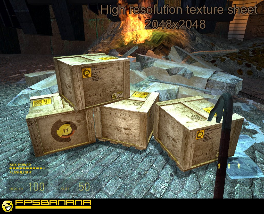 J.Barnes Item Crate Mod for Half-Life 2 | HL2 Mods