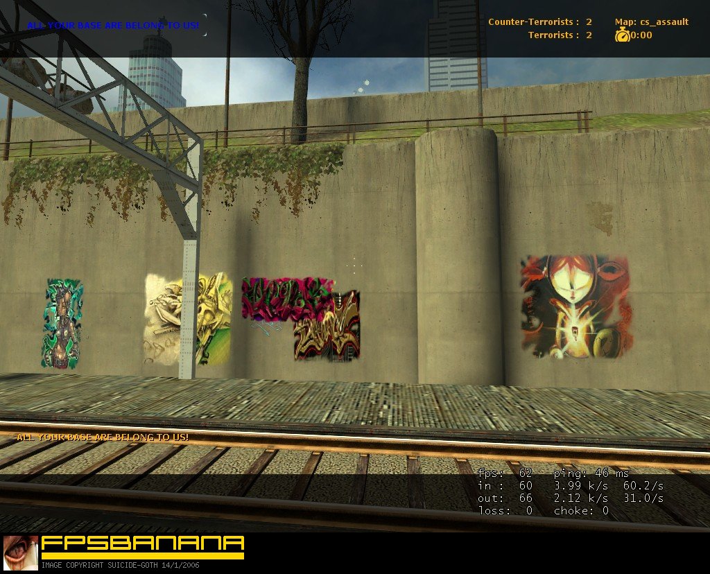 NEW Graffiti For CSS Mod for Counter-Strike: Source | CS:S Mods