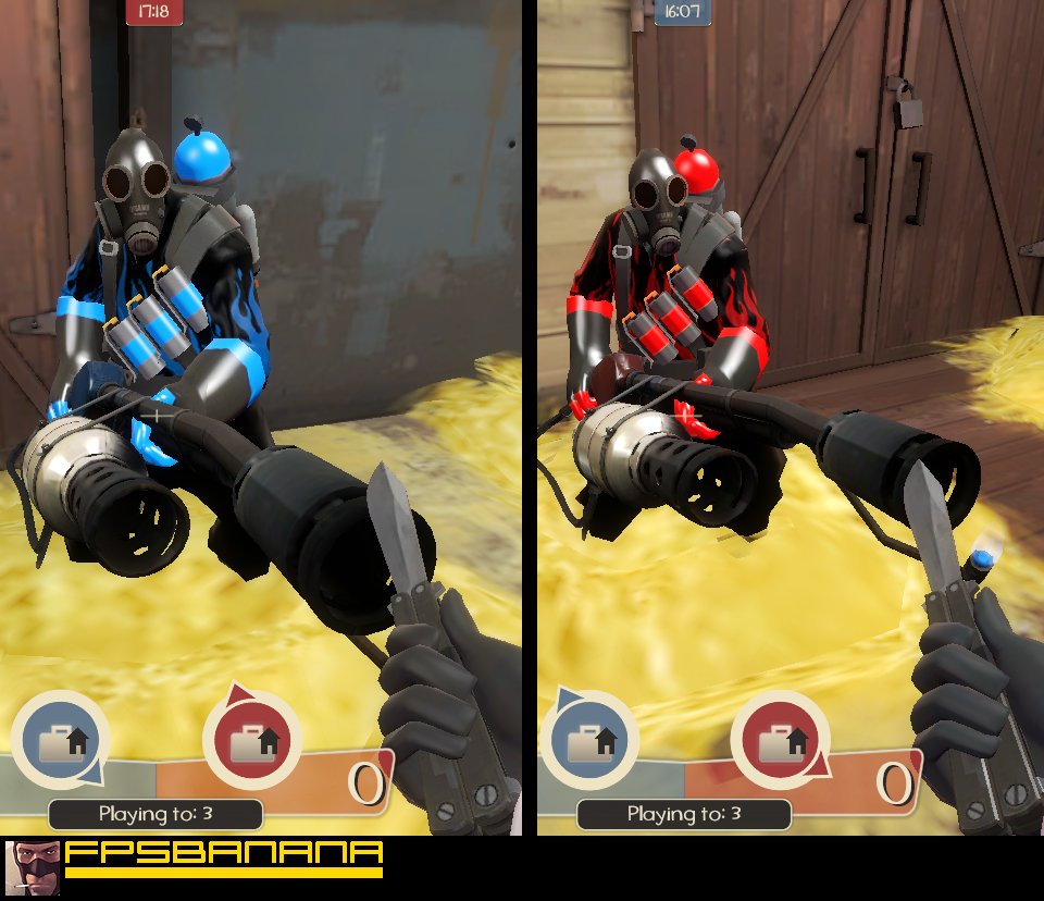 FLAME PYRO!!! [Team Fortress 2] [Mods]