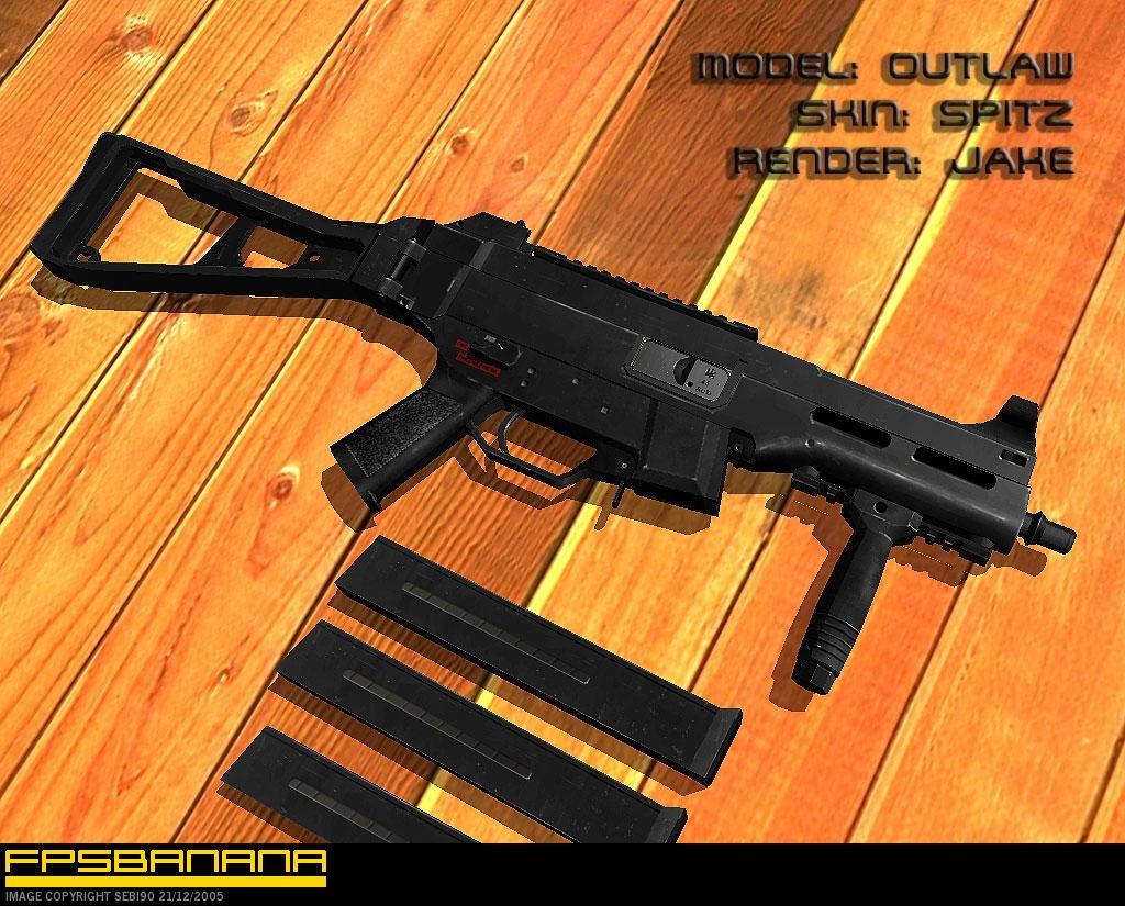 Outlaw UMP + GO Anims(Fixed) Mod for Counter-Strike: Source | CS:S Mods