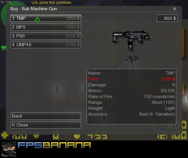 TMP tactical + sounds [CS2D] [Mods]