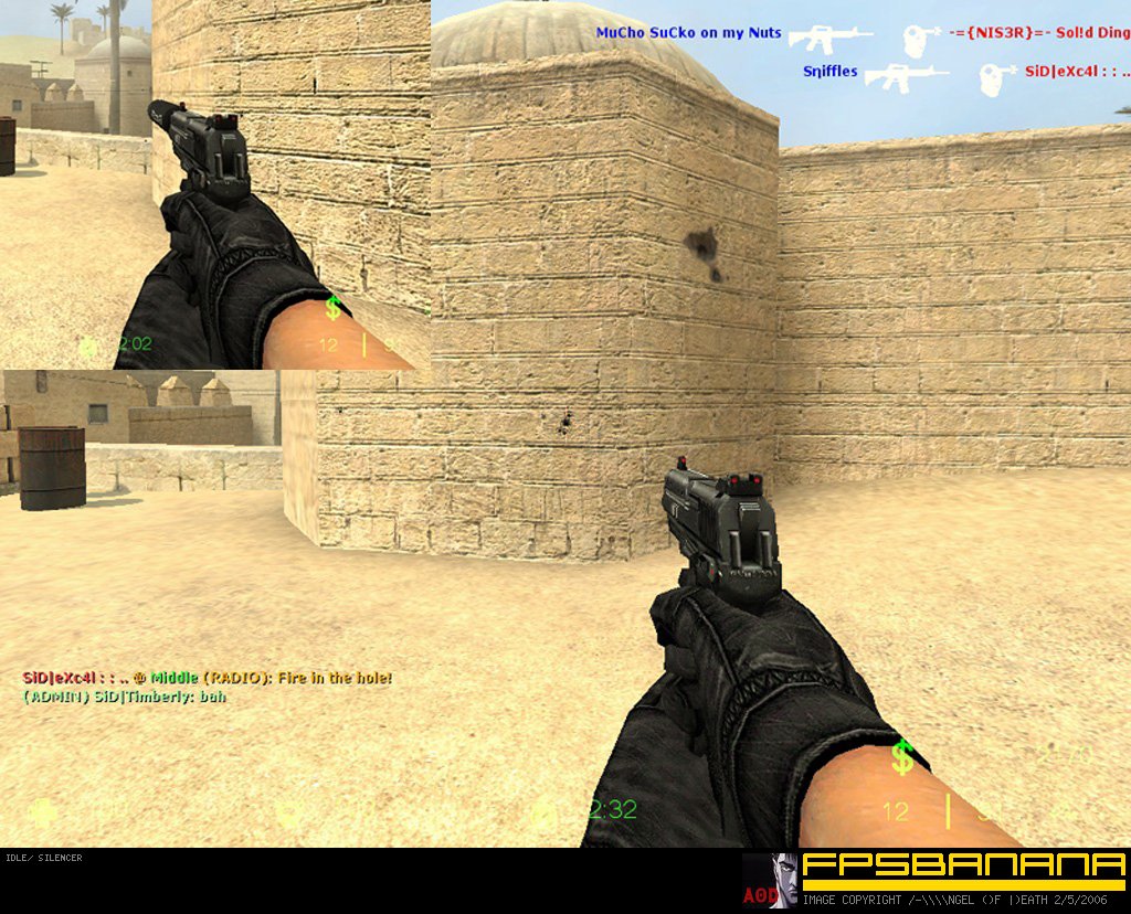 Tactical USP .45 Mod for Counter-Strike: Source | CS:S Mods