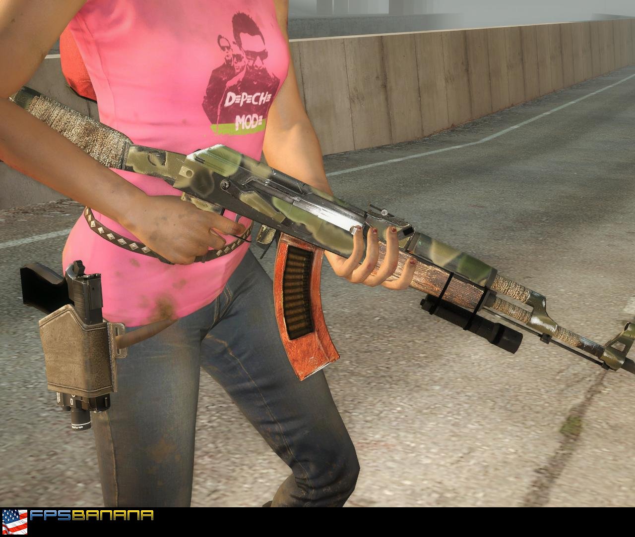 Metro 2033 AK-47 Mod for Left 4 Dead 2 | L4D2 Mods