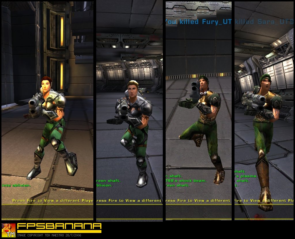 UT99 Players Pack 2 (43 Models) Mod for Unreal Tournament 2004 | UT2k4 Mods