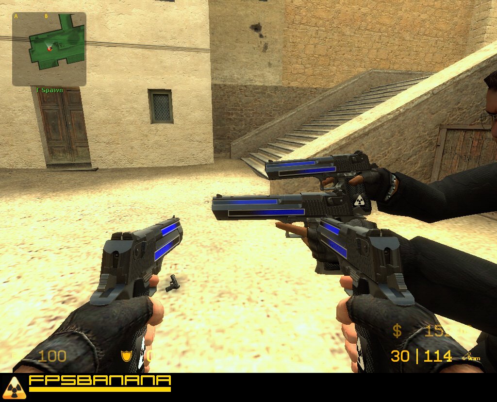 Carbon Dual-Elites ANIMATED [Counter-Strike: Source] [Mods]