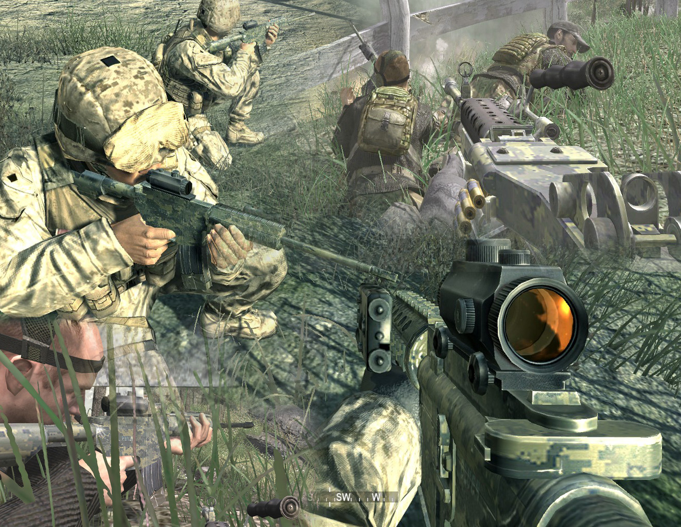 Marpat Camo SP Mod for Call of Duty 4: Modern Warfare | CoD4 Mods