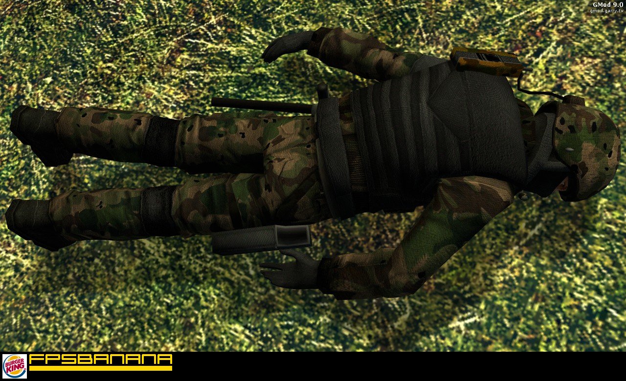 Camo Gsg9 Re-skin Mod for Counter-Strike: Source | CS:S Mods