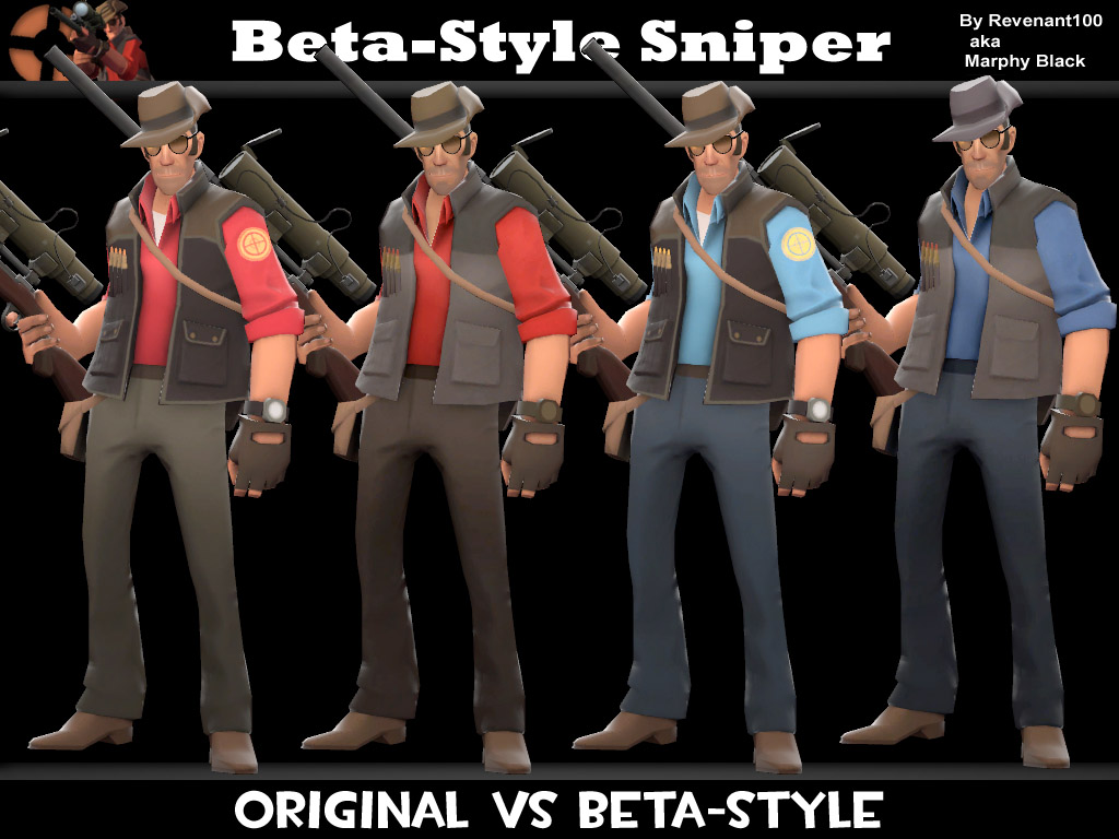 Beta-Style Sniper Mod for Team Fortress 2 | TF2 Mods
