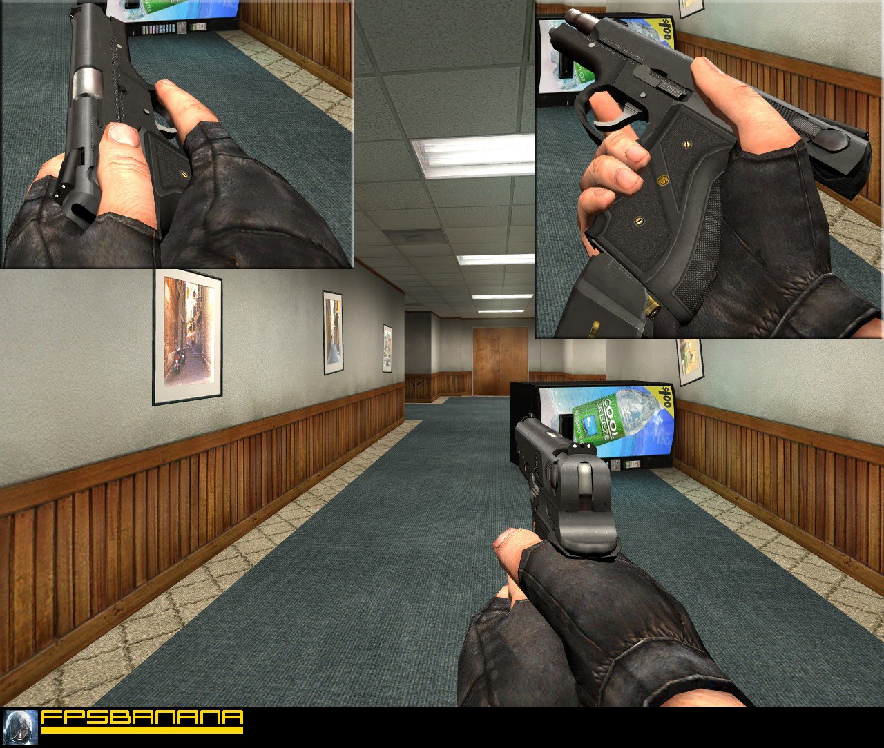 Smith & Wesson Pistol [Counter-Strike: Source] [Mods]