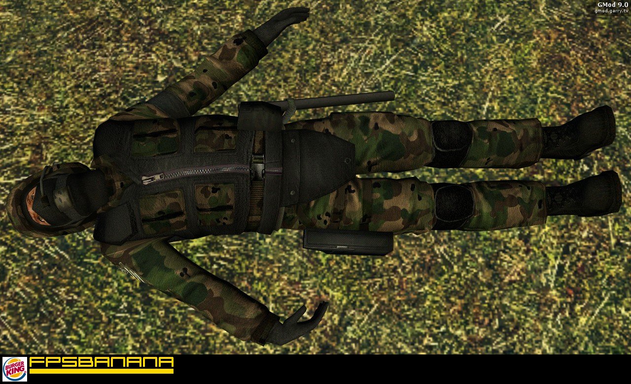 Camo Gsg9 Re-skin Mod for Counter-Strike: Source | CS:S Mods