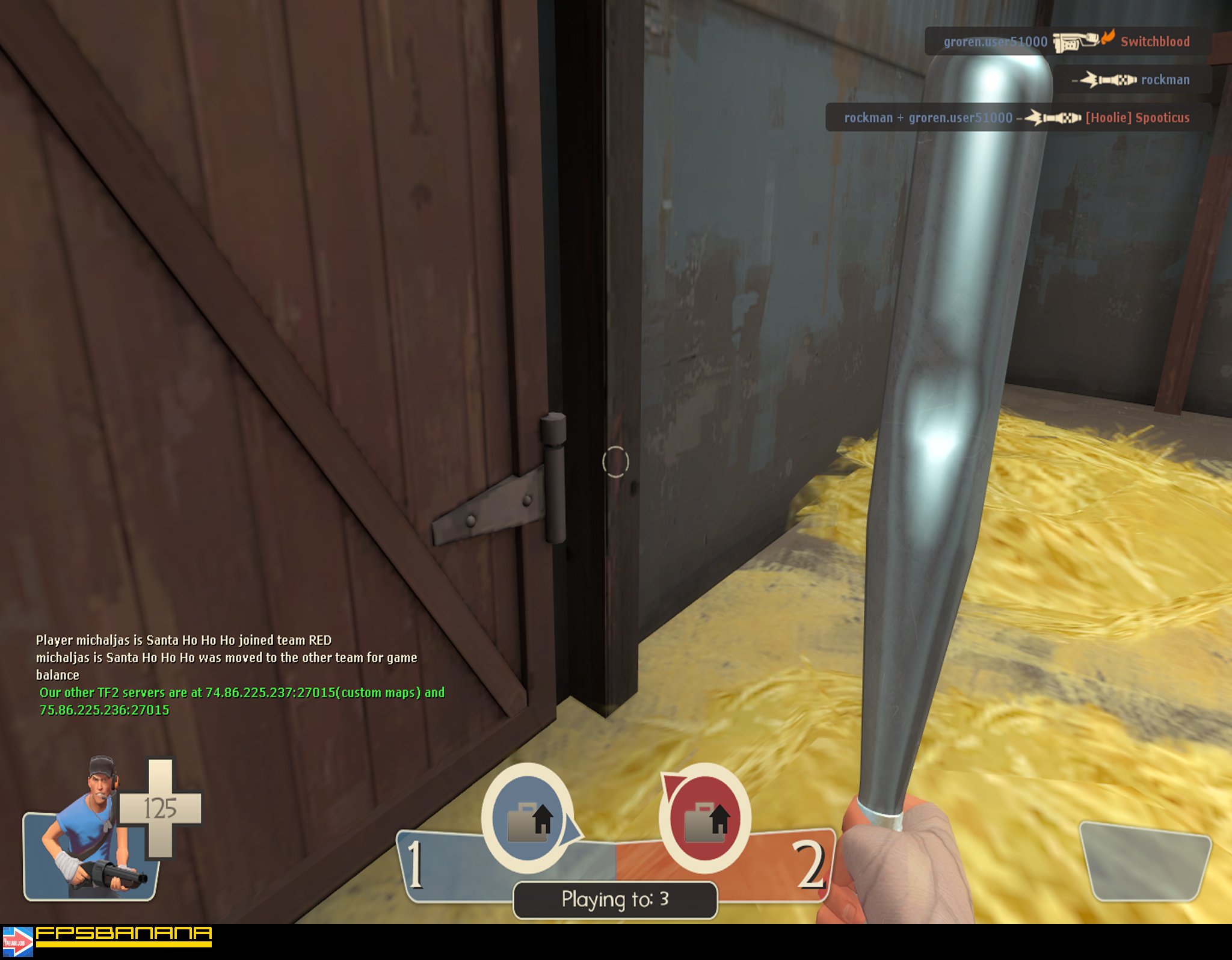 jason's bat re-texture [Team Fortress 2] [Mods]