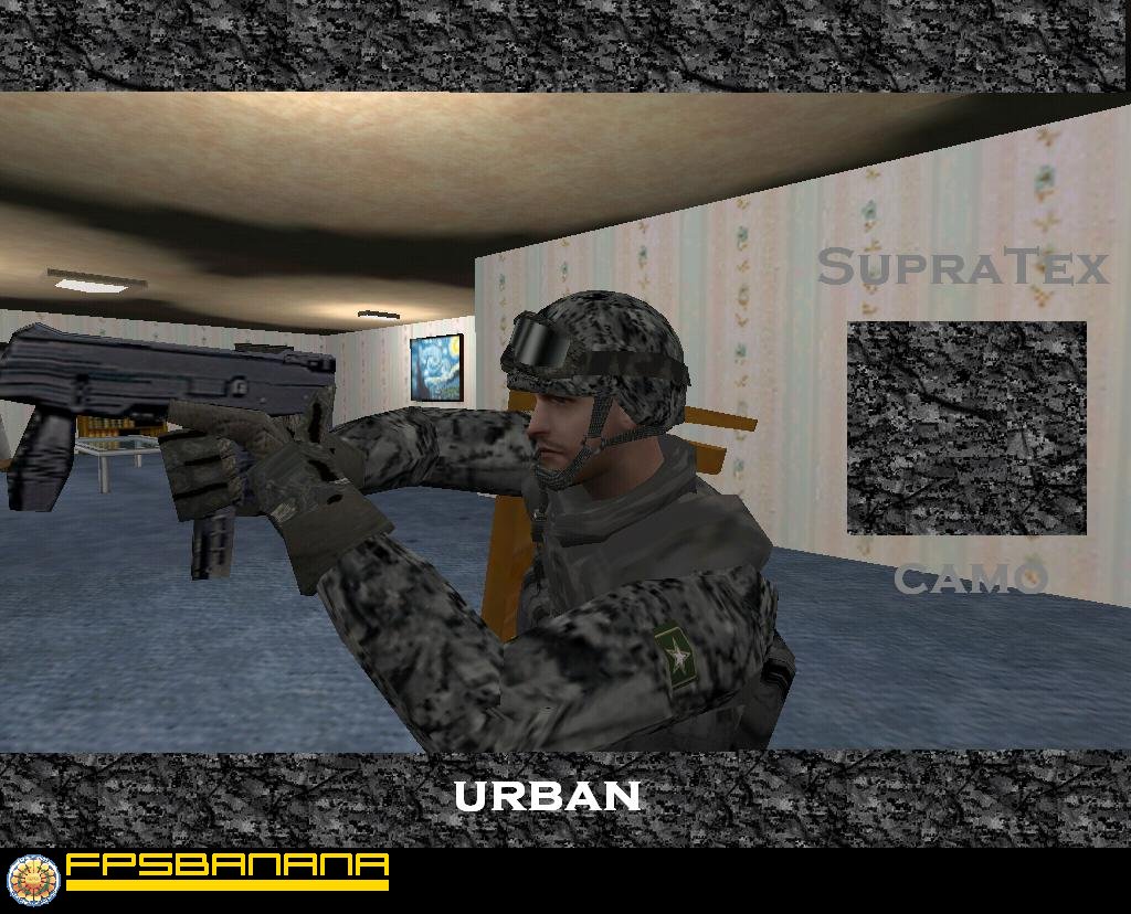 Tactical URban CAMO Mod for Counter-Strike: Condition Zero | CS:CZ Mods