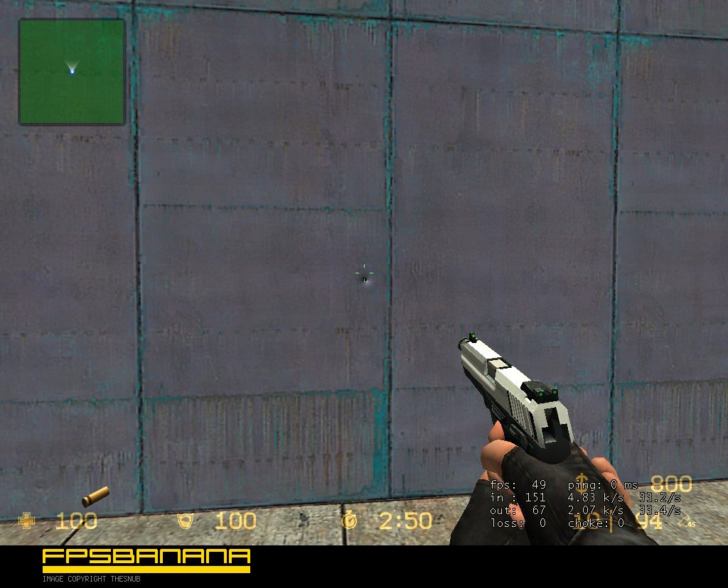 White And Black USP Mod for Counter-Strike: Source | CS:S Mods