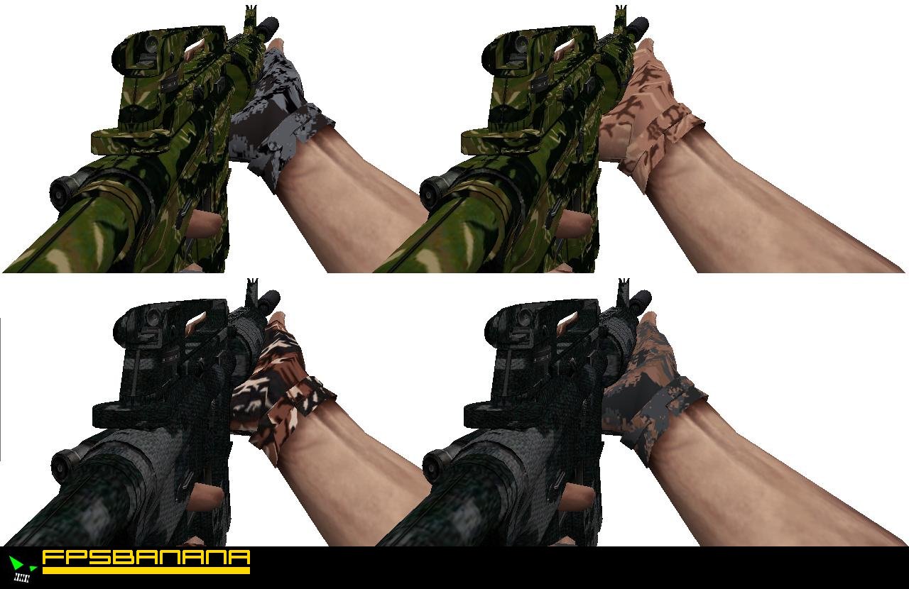 Camo Gloves [12-PACK] [Counter-Strike: Condition Zero] [Mods]