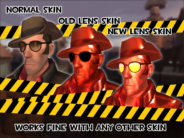 Sniper Glasses Invulnerable Lens Effect Mod for Team Fortress 2 | TF2 Mods