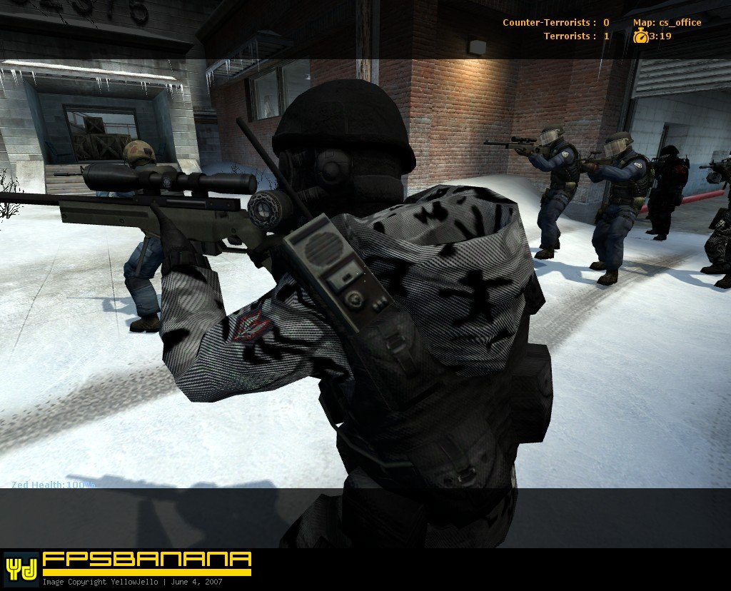 Arctic Camouflage SAS [Counter-Strike: Source] [Mods]