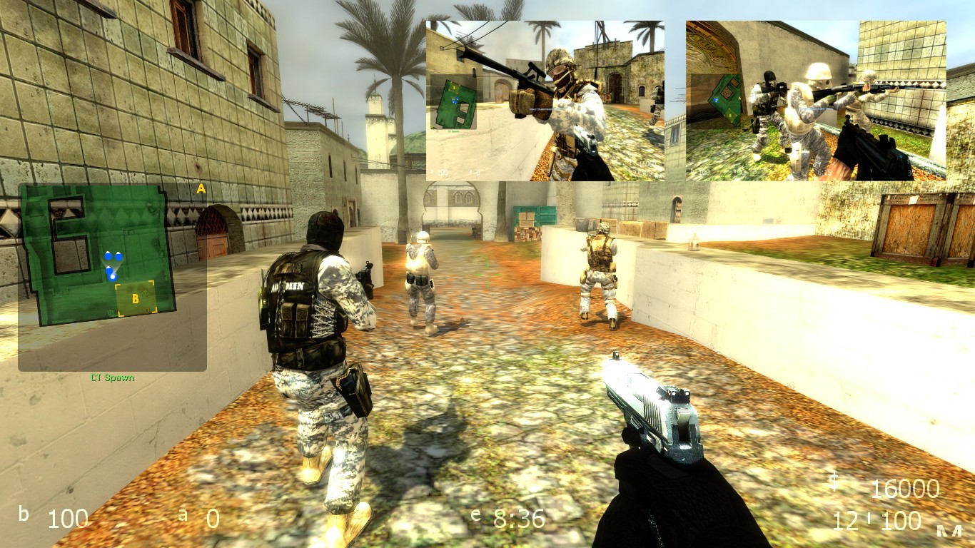 MW2 CSS CT PACK Mod for Counter-Strike: Source | CS:S Mods