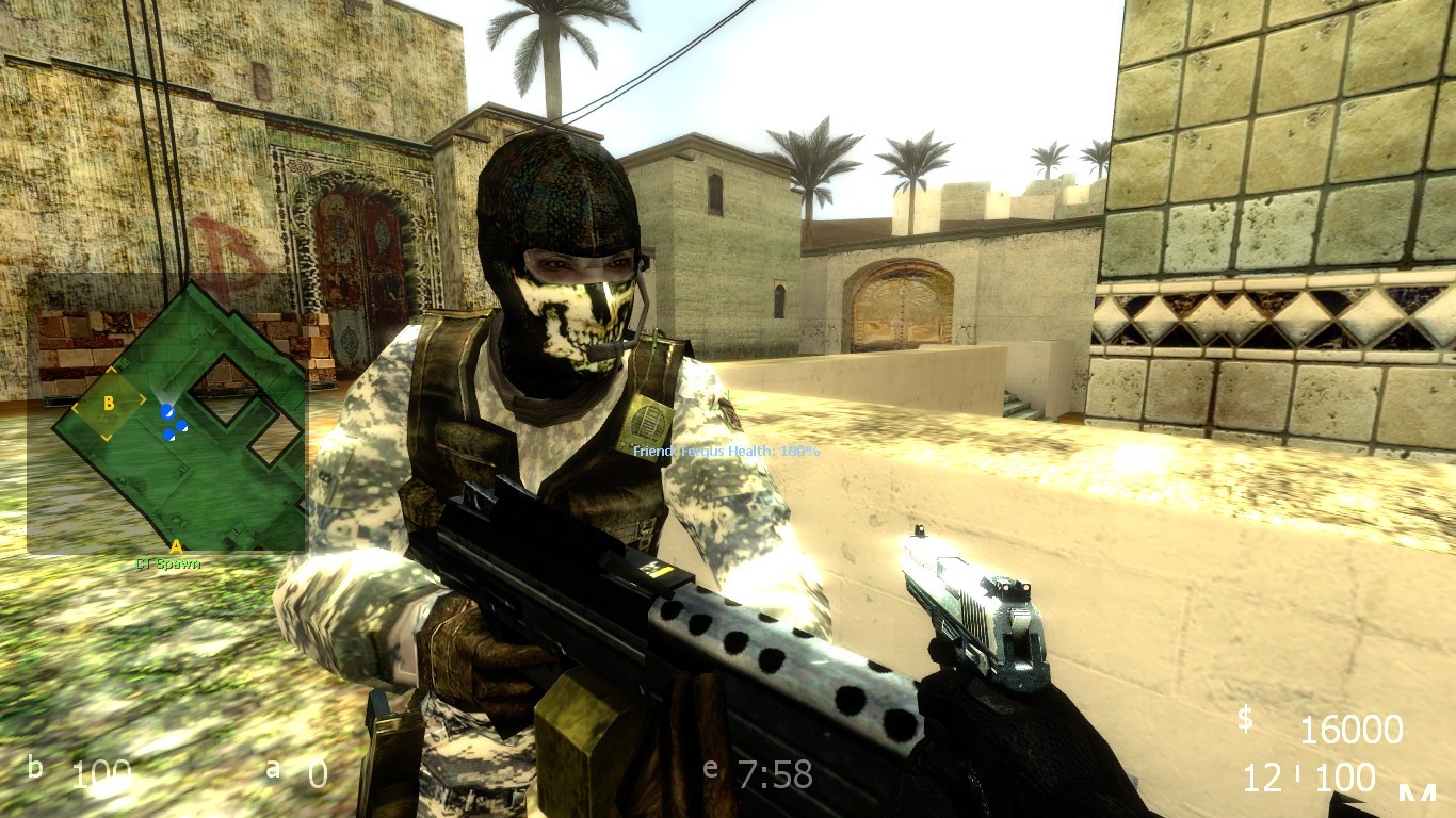 MW2 CSS CT PACK Mod for Counter-Strike: Source | CS:S Mods