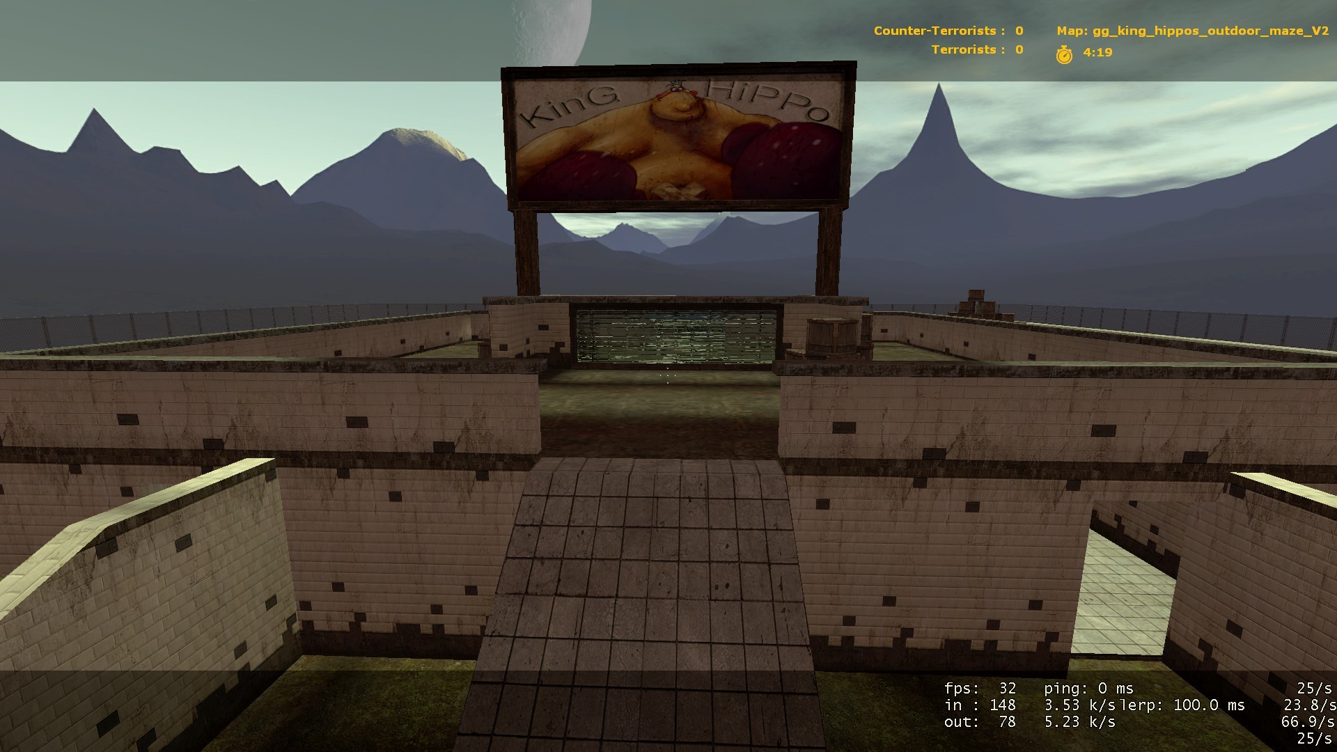 Out Door Maze Mod for Counter-Strike: Source | CS:S Mods