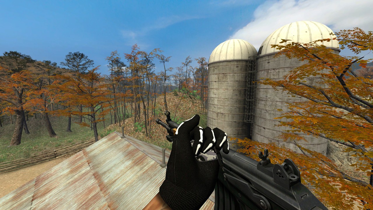 Skull Hands Gloves Mod for Counter-Strike: Source | CS:S Mods