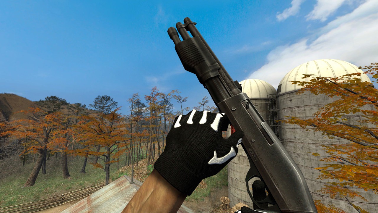 Skull Hands Gloves Mod for Counter-Strike: Source | CS:S Mods